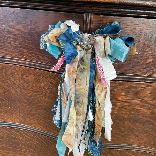Rag Bow - Etsy