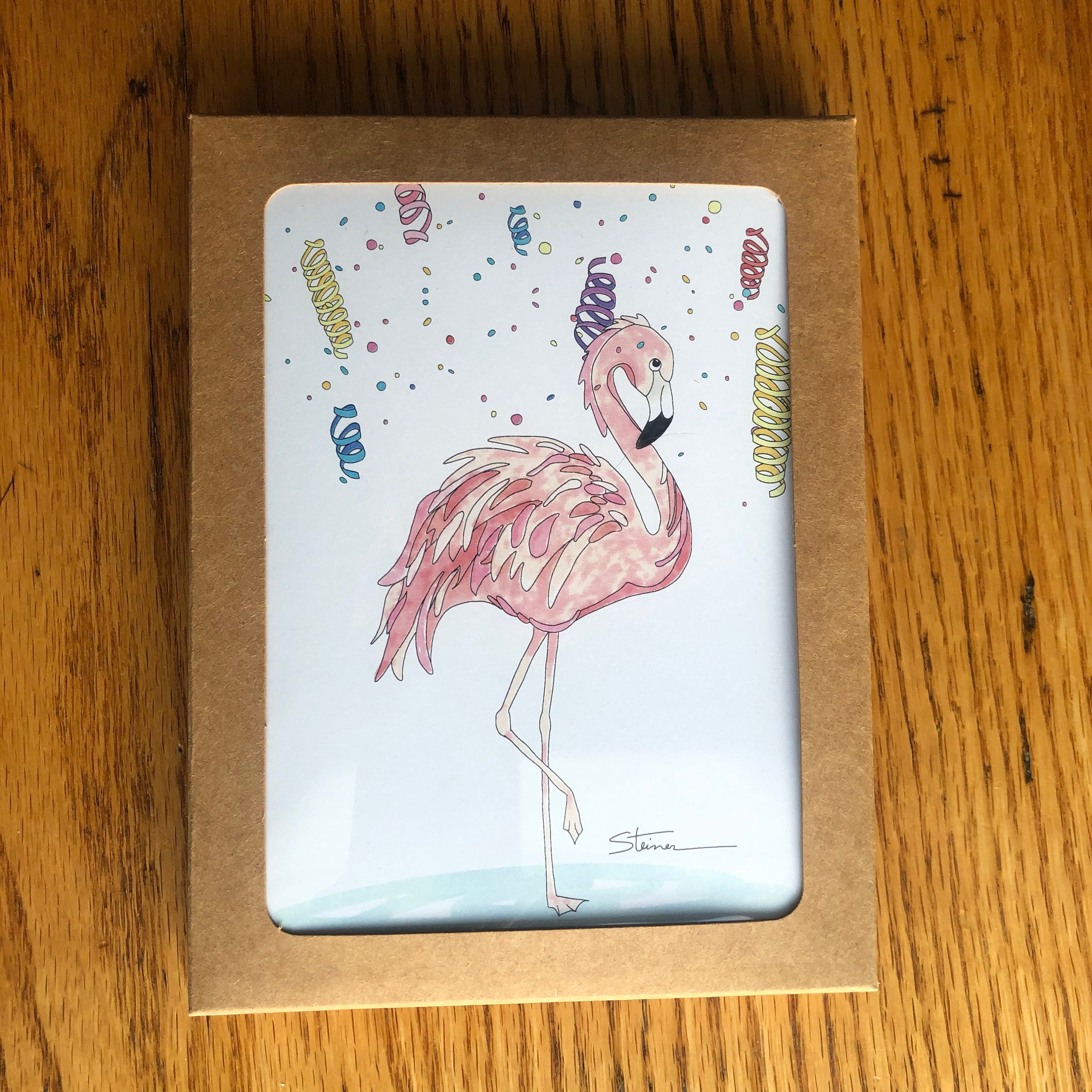 Flamingo Blank Note Cardscelebrationbirthday Kids Adult | Etsy