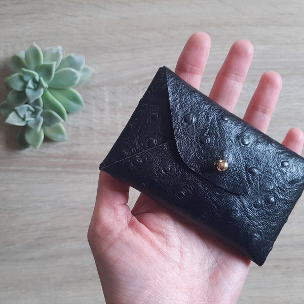 Leather Envelope Card Holder Pattern - Etsy