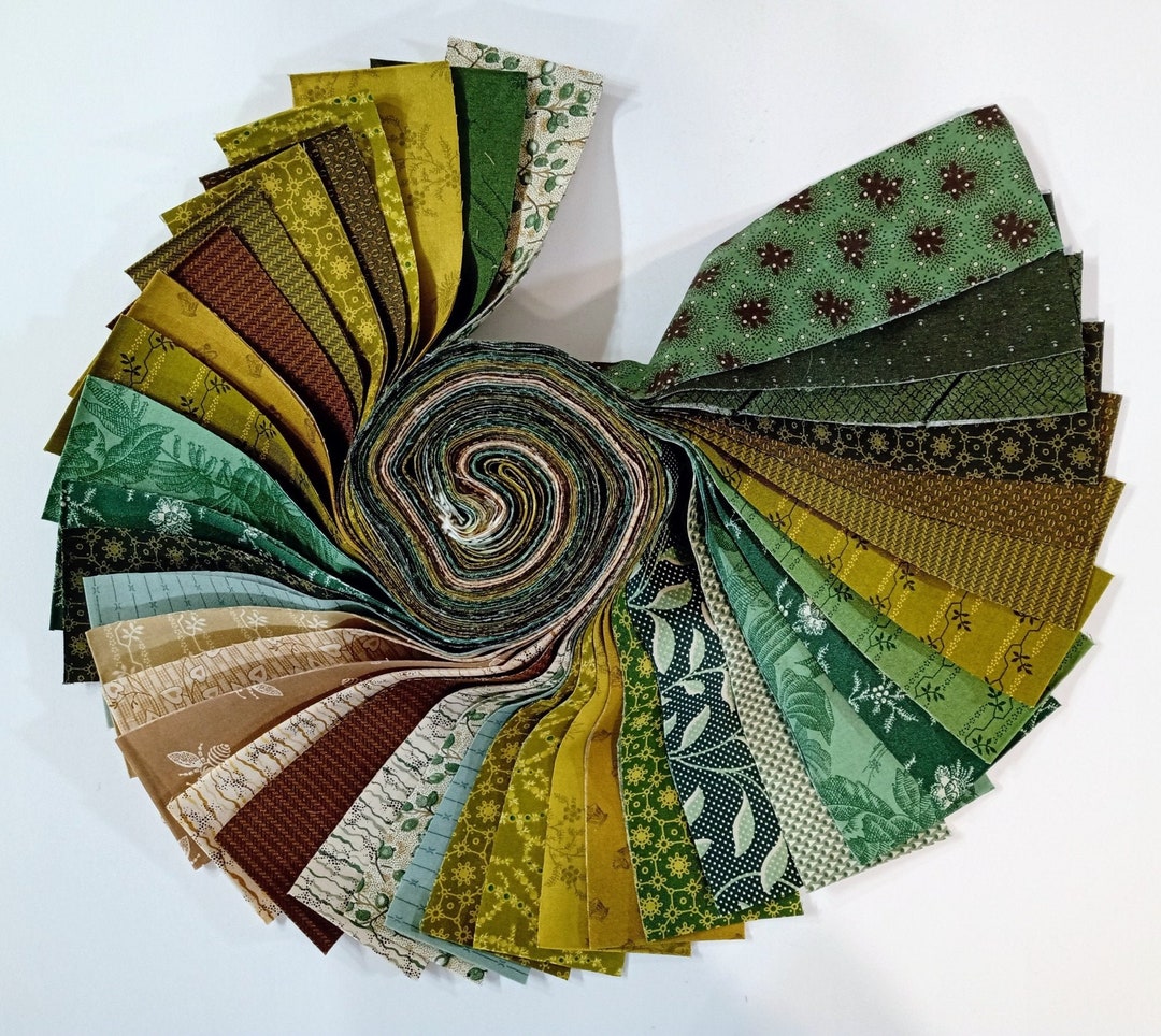 Andover Classics - Forest - Jelly Roll (40 Strips) - Etsy