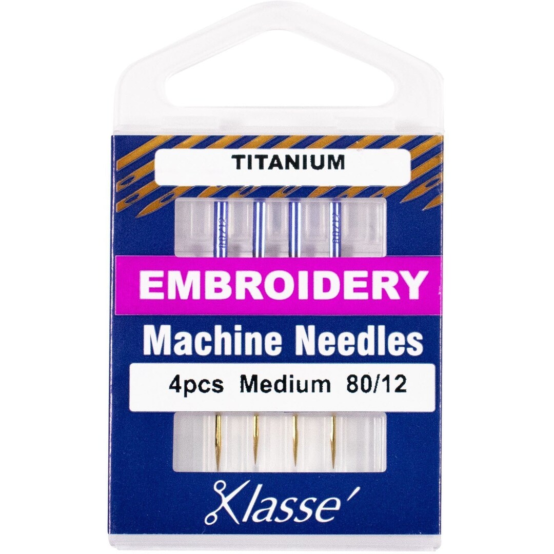 Klasse Titanium Embroidery Needles - Embroidery Machine Needles ...