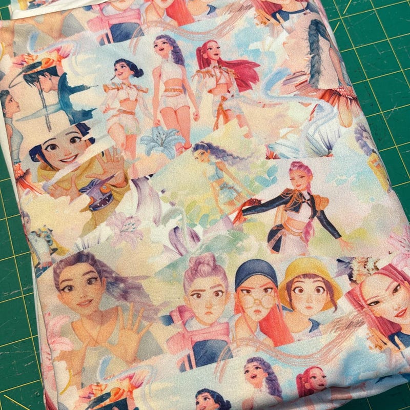 Kpop Demon Hunter Fabric - Etsy