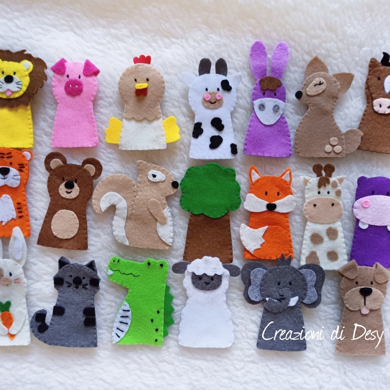 Felted Hand Puppet - Etsy
