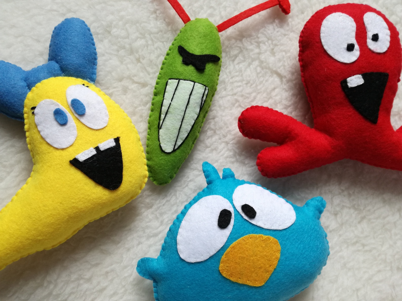 Pocoyo Characters Fred Octopus Valentina Alien Ronfotto in | Etsy