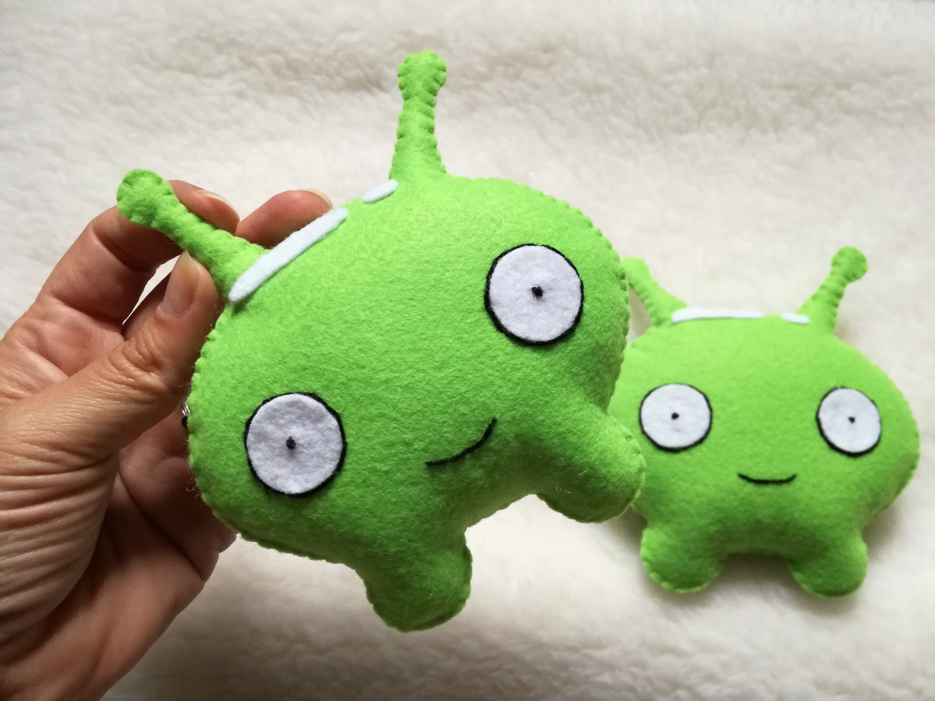 Alien Mooncake Game Plush Handmade Felt Character Christmas - Etsy