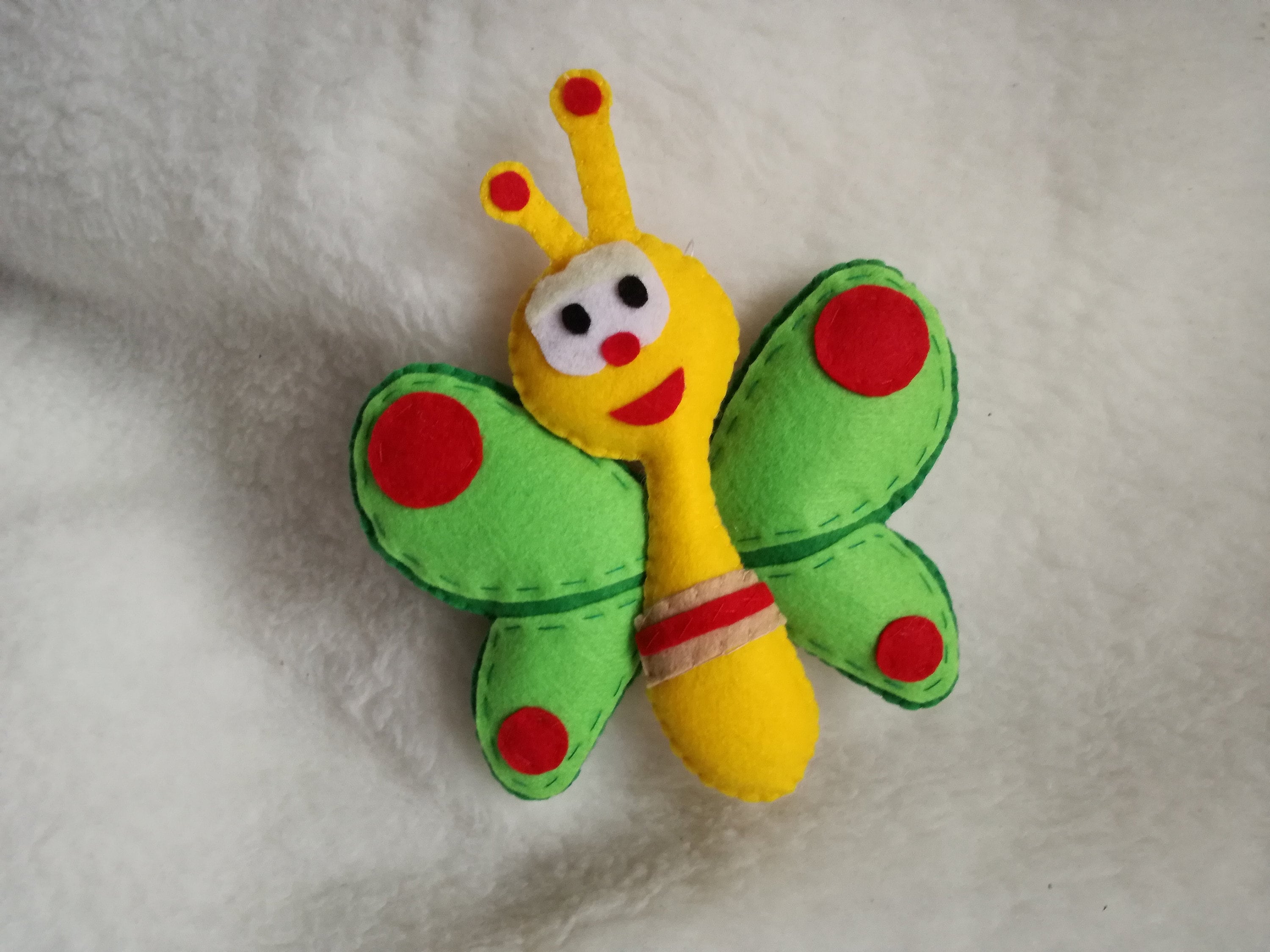 Butterfly Character Baby TV Ornament Decoration First Birthday Cake ...
