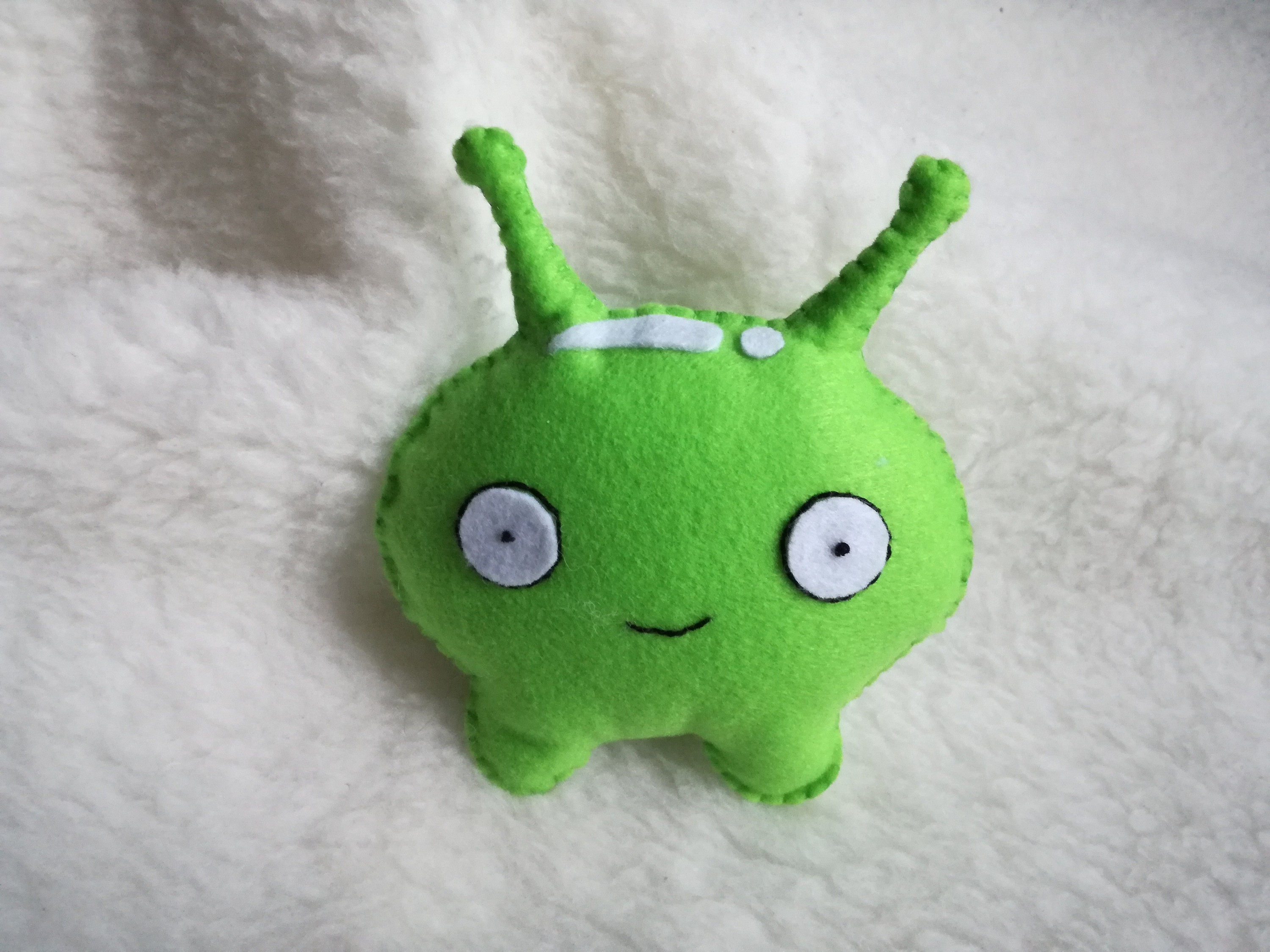 Alien Mooncake Game Plush Handmade Felt Character Christmas - Etsy