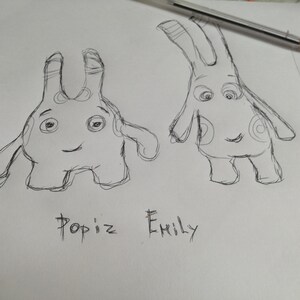 Popiz Baby Tv Characters in Soft Felt Popiz Babytv Doll - Etsy