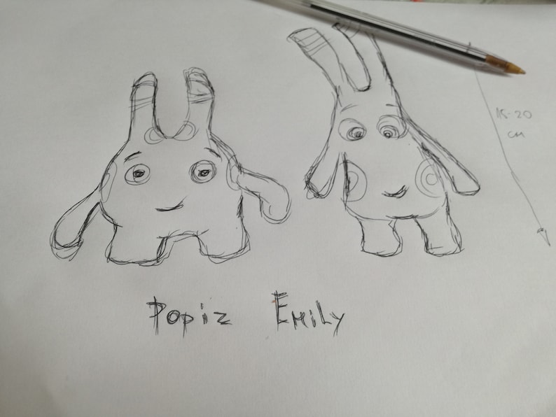 Popiz Baby Tv Characters in Soft Felt Popiz Babytv Doll - Etsy