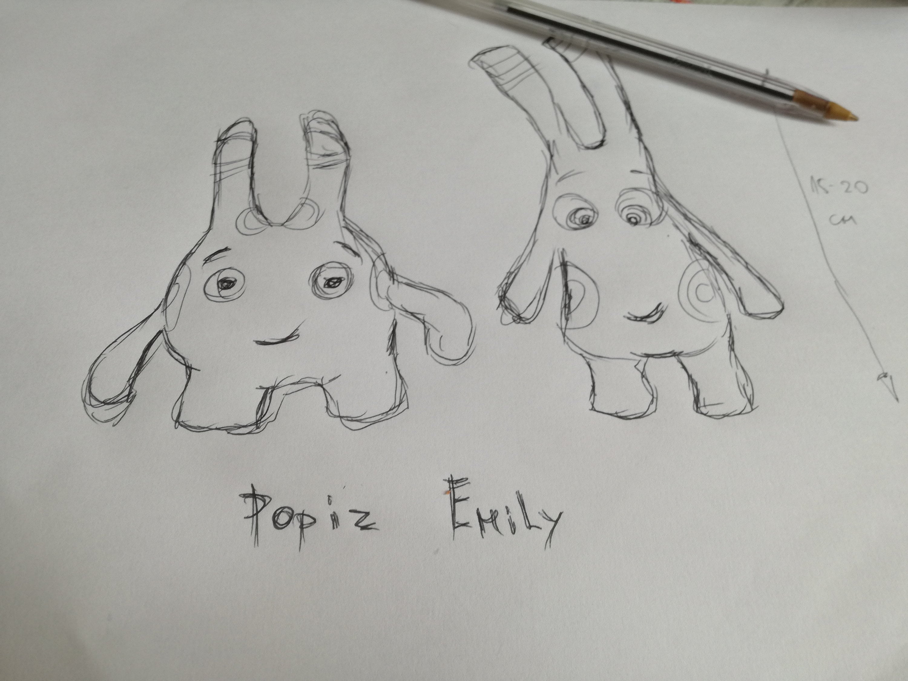 Popiz Characters Baby TV in Soft Felt Popiz Babytv Doll | Etsy