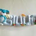 Finger Puppets, Felt Animals in Savannah Theme, Jungle Animals ...