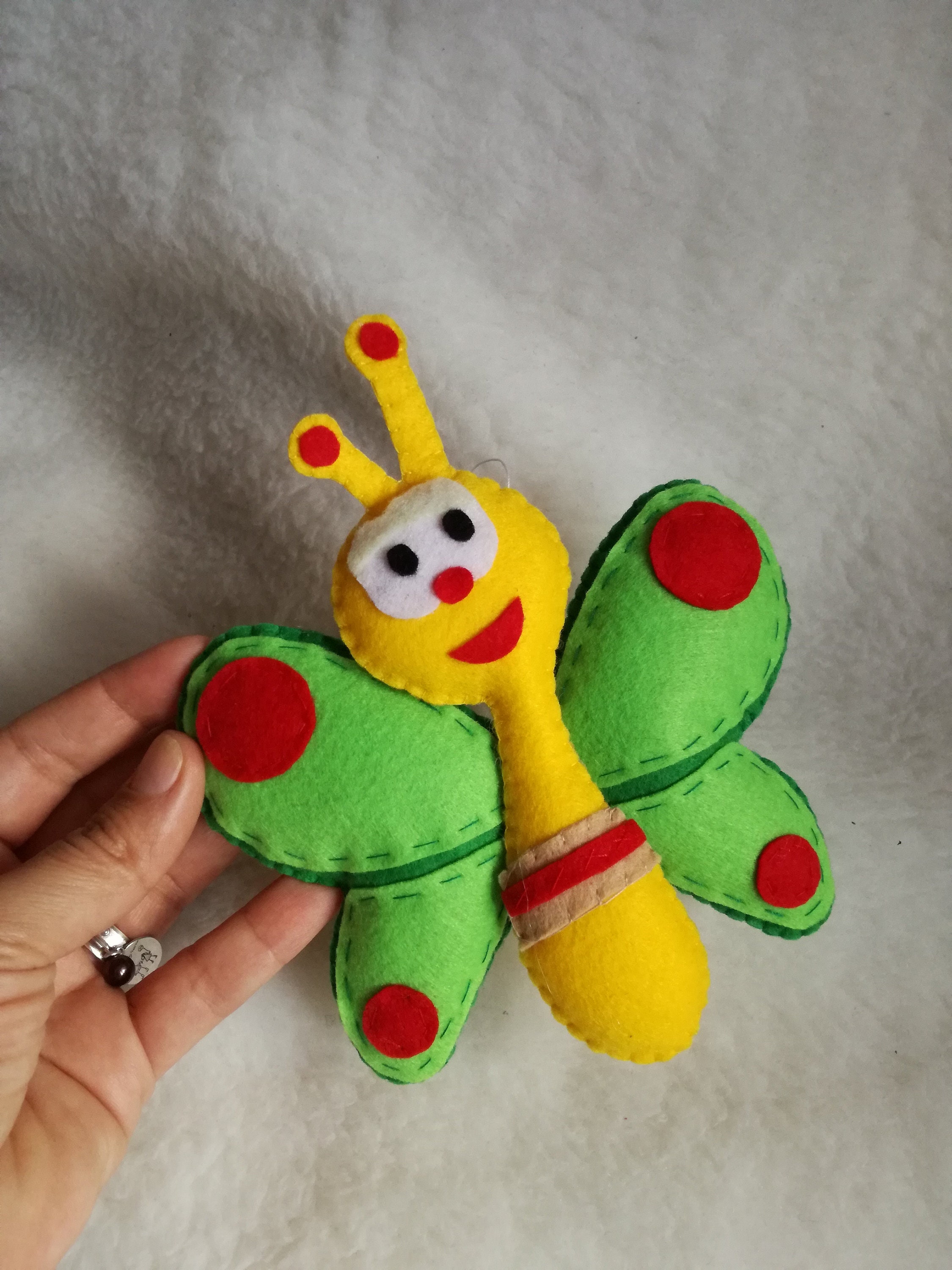 Butterfly Character Baby TV Ornament Decoration First Birthday Cake ...
