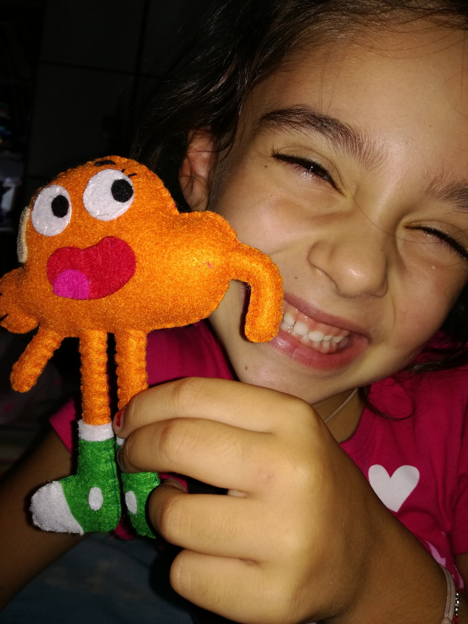 Character Gumball Dolls Handmade Art Felt Darwin Plush Gift Idea - Etsy