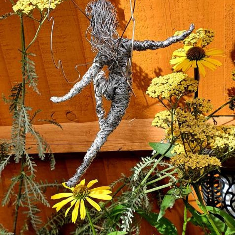 Wire Angel Sculpture - Etsy