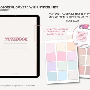 Portrait Digital Notebook Student Note Taking Digital Notepad Digital ...