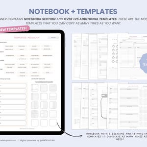 2025 Digital Planner | Portrait Weekly Planner | Dated Monthly Weekly ...