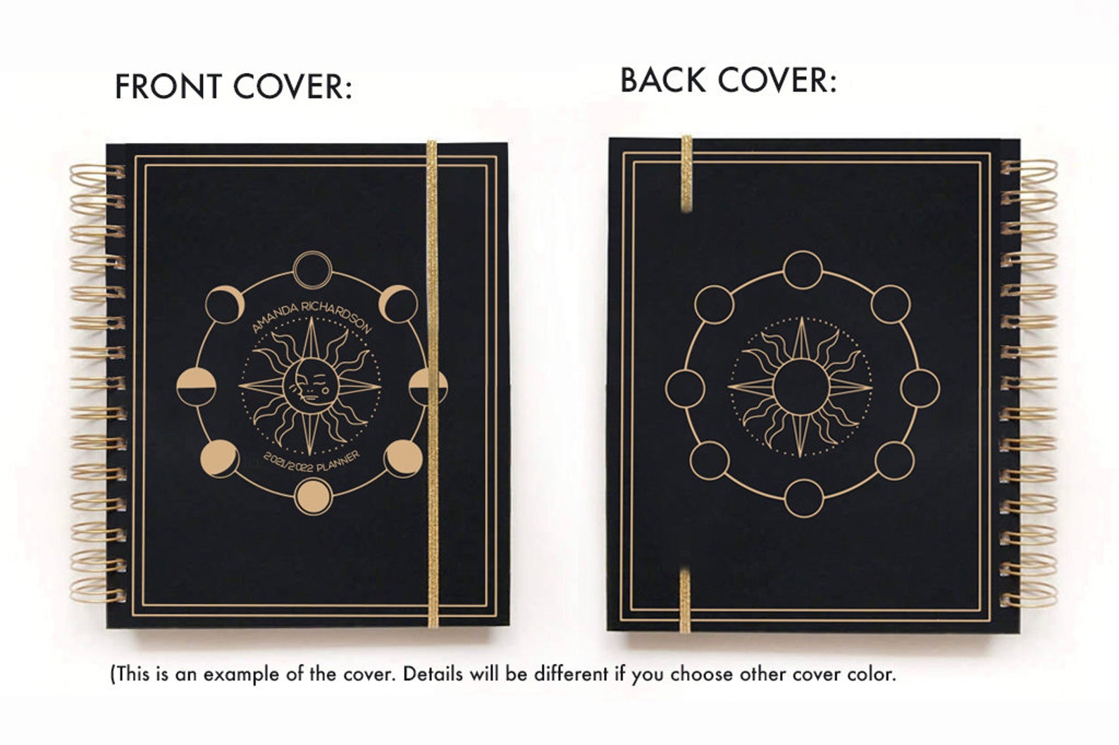 Academic Year Planner 2022-2023 Magic Calendar Moon Phase - Etsy