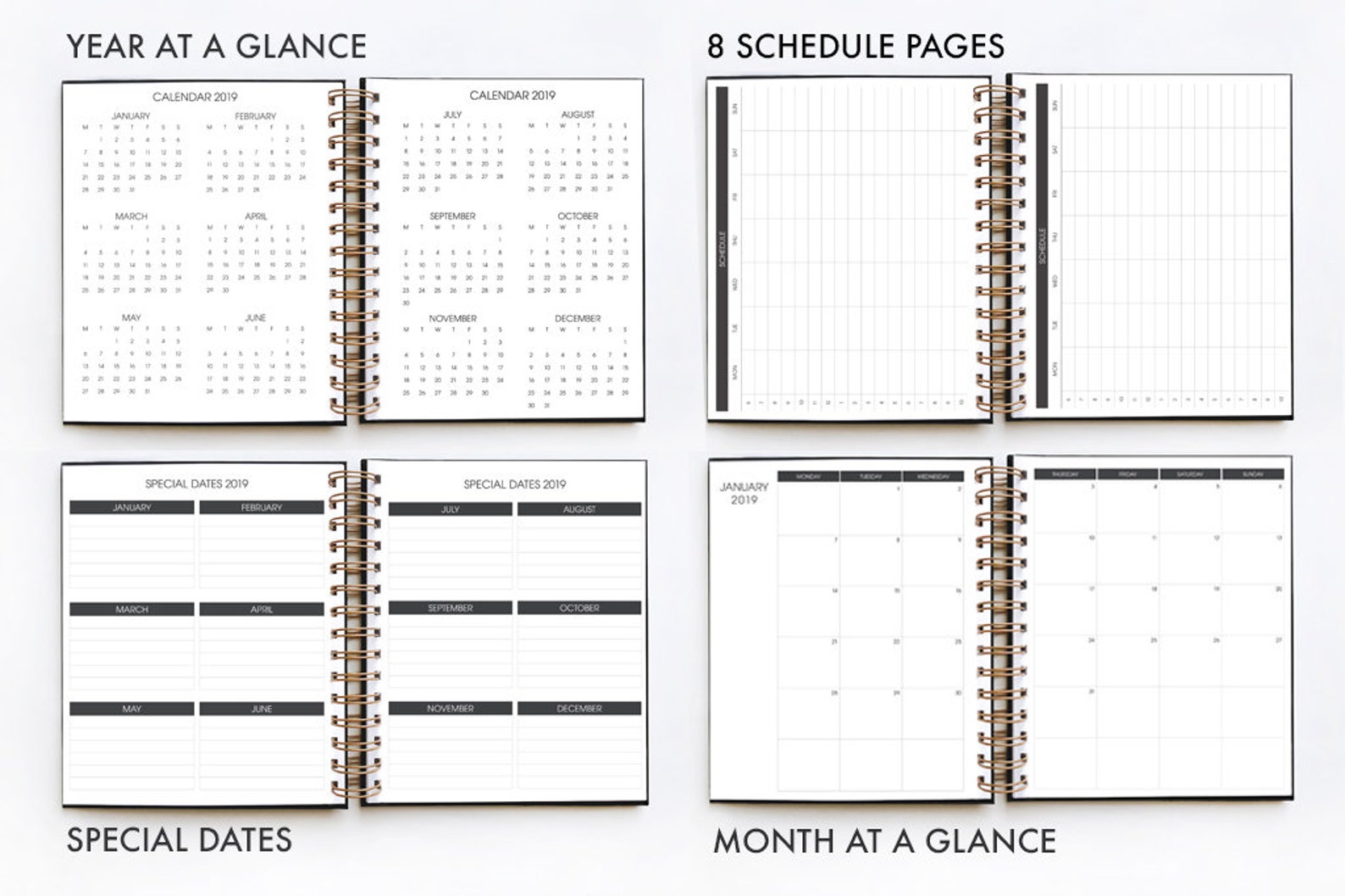 Academic Year Planner 2022-2023 Calendar Weekly Planner | Etsy