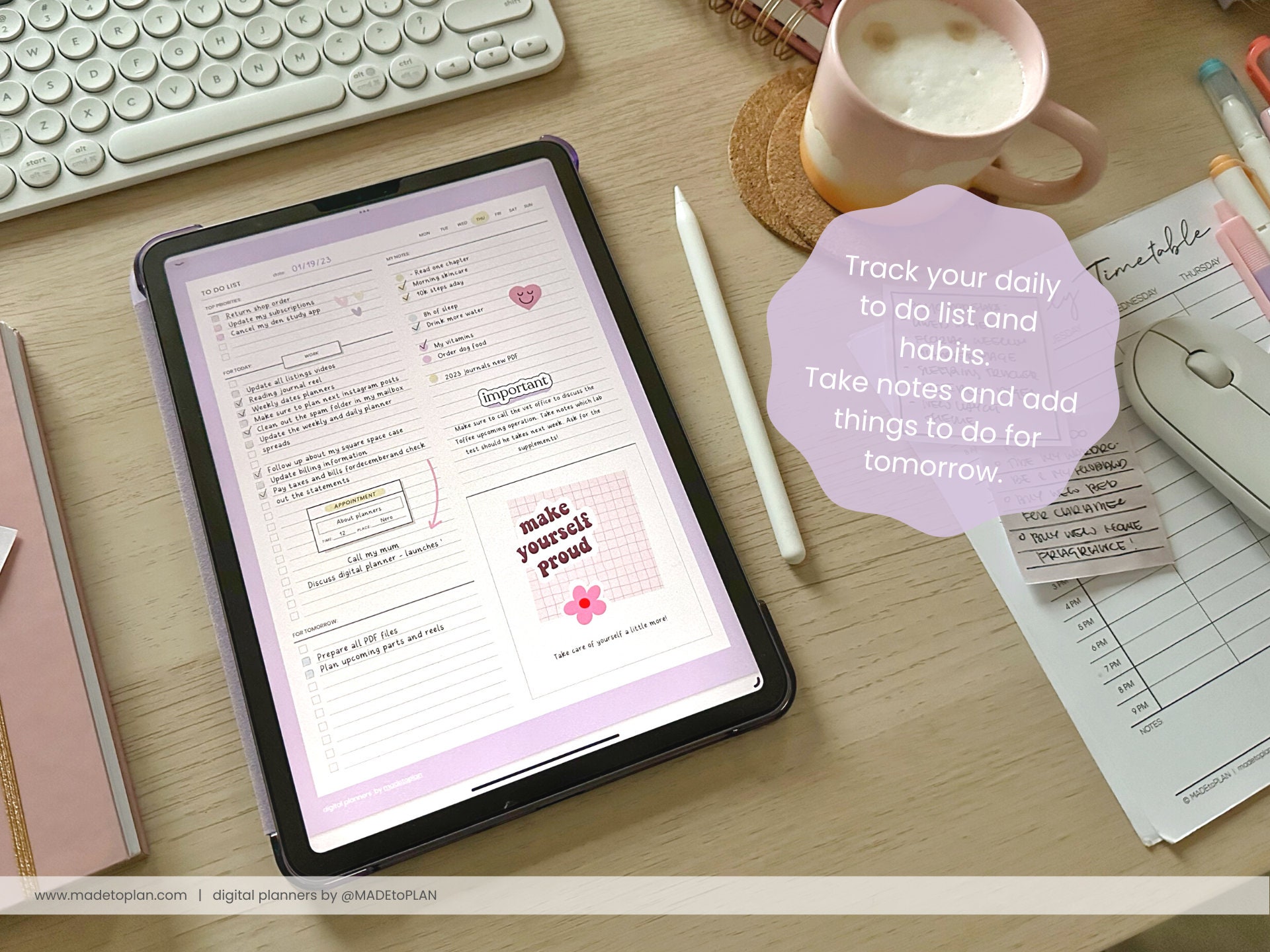 Digital Tasks List Template Minimalist to Do List Printable - Etsy
