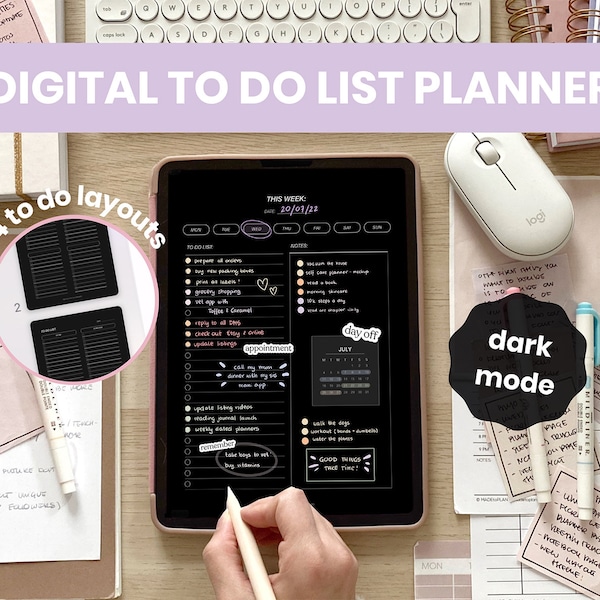 iPad Checklist Template - Etsy