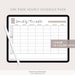 Digital Weekly Schedule for Goodnotes Notability Digital - Etsy