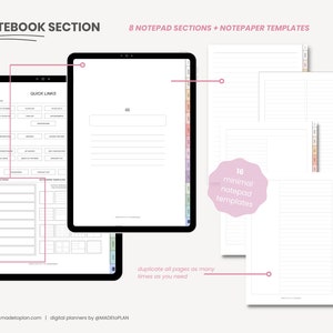 2023 Digital Planner 2023 Portrait Planner 2023 Dated Planner ...