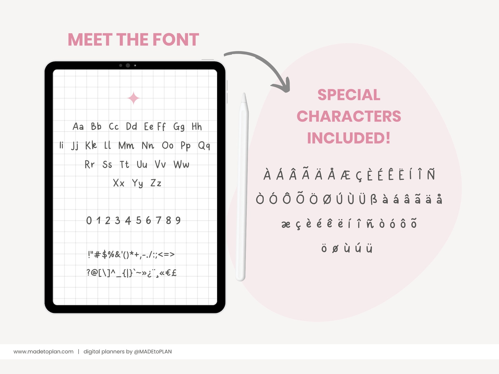 Kate's Journal Font | Neat Handwritten Font | Cute Handwriting ...