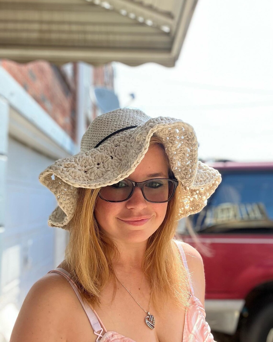 Floppy Shell Sun Hat Crochet Handmade - Etsy