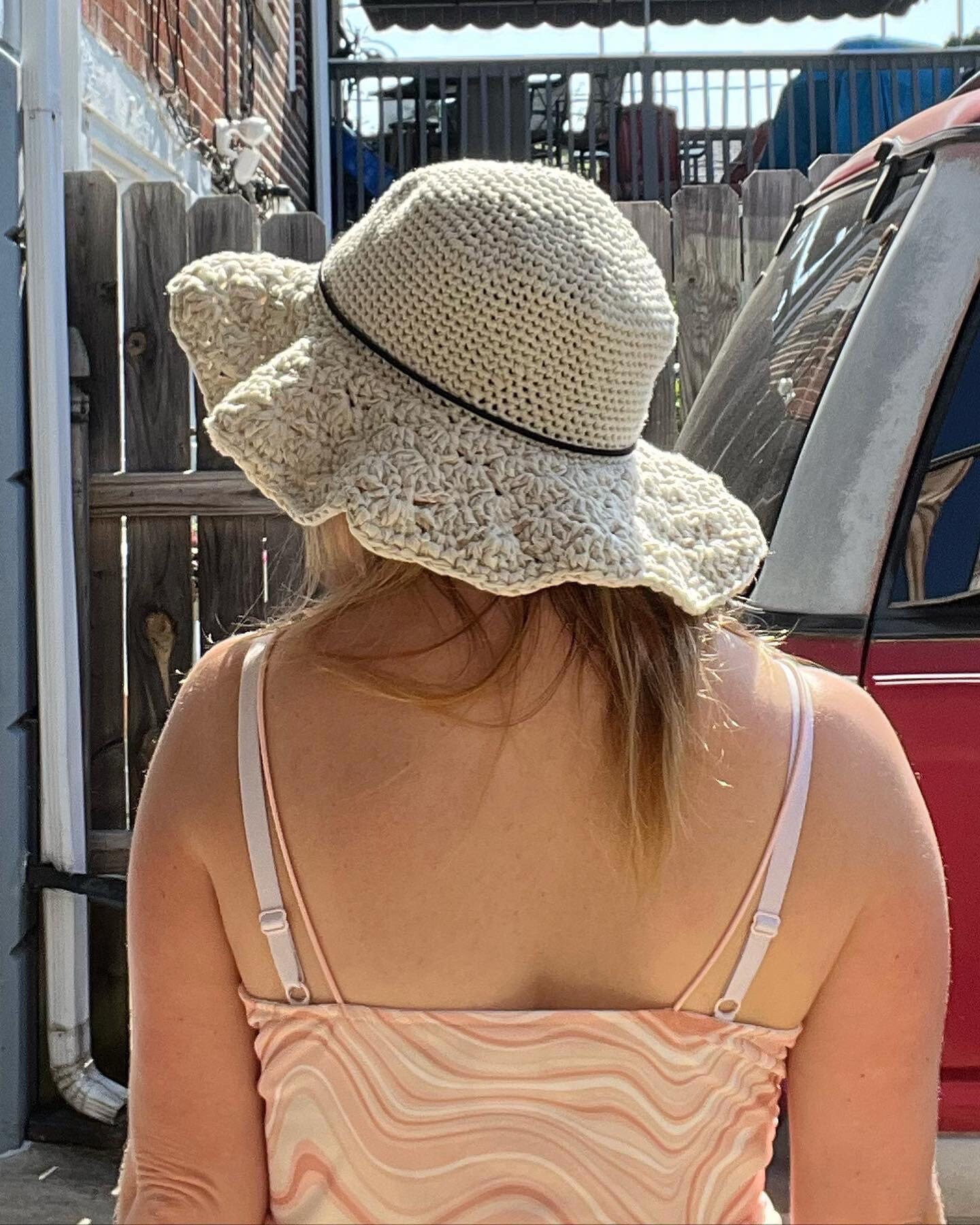 Floppy Shell Sun Hat Crochet Handmade - Etsy