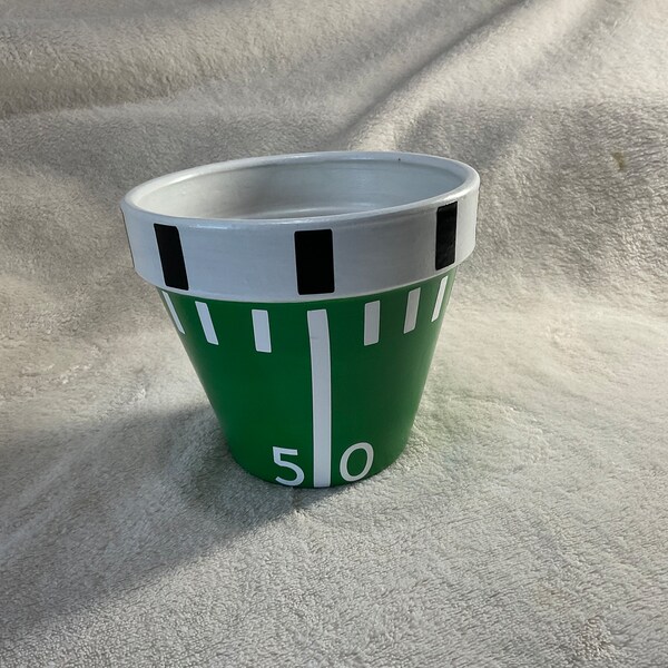 Football Clay Pot - Etsy