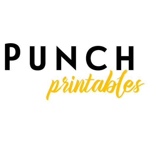 PunchPrintables - Etsy