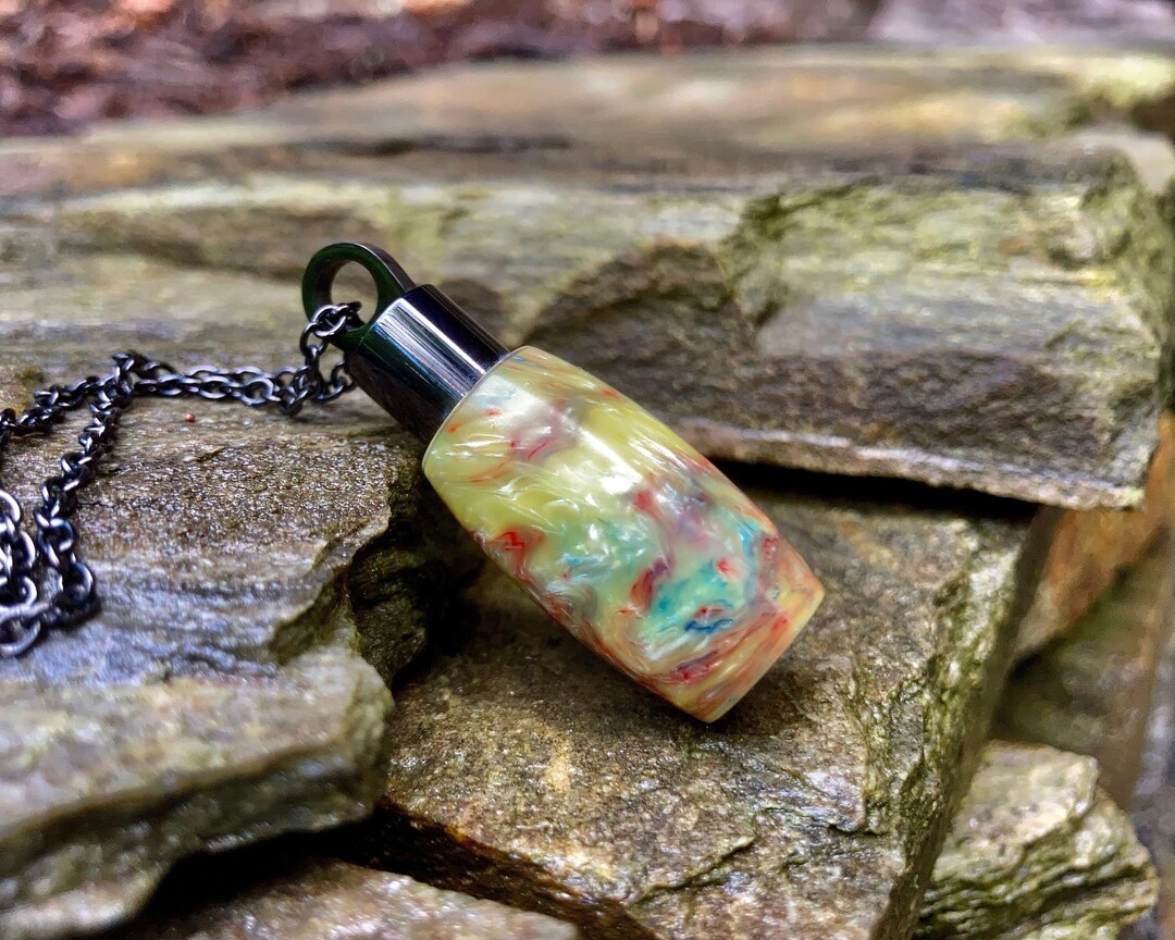 Sunny Iridescent Swirls Aluminite & Black Stainless Steel Waterproof ...