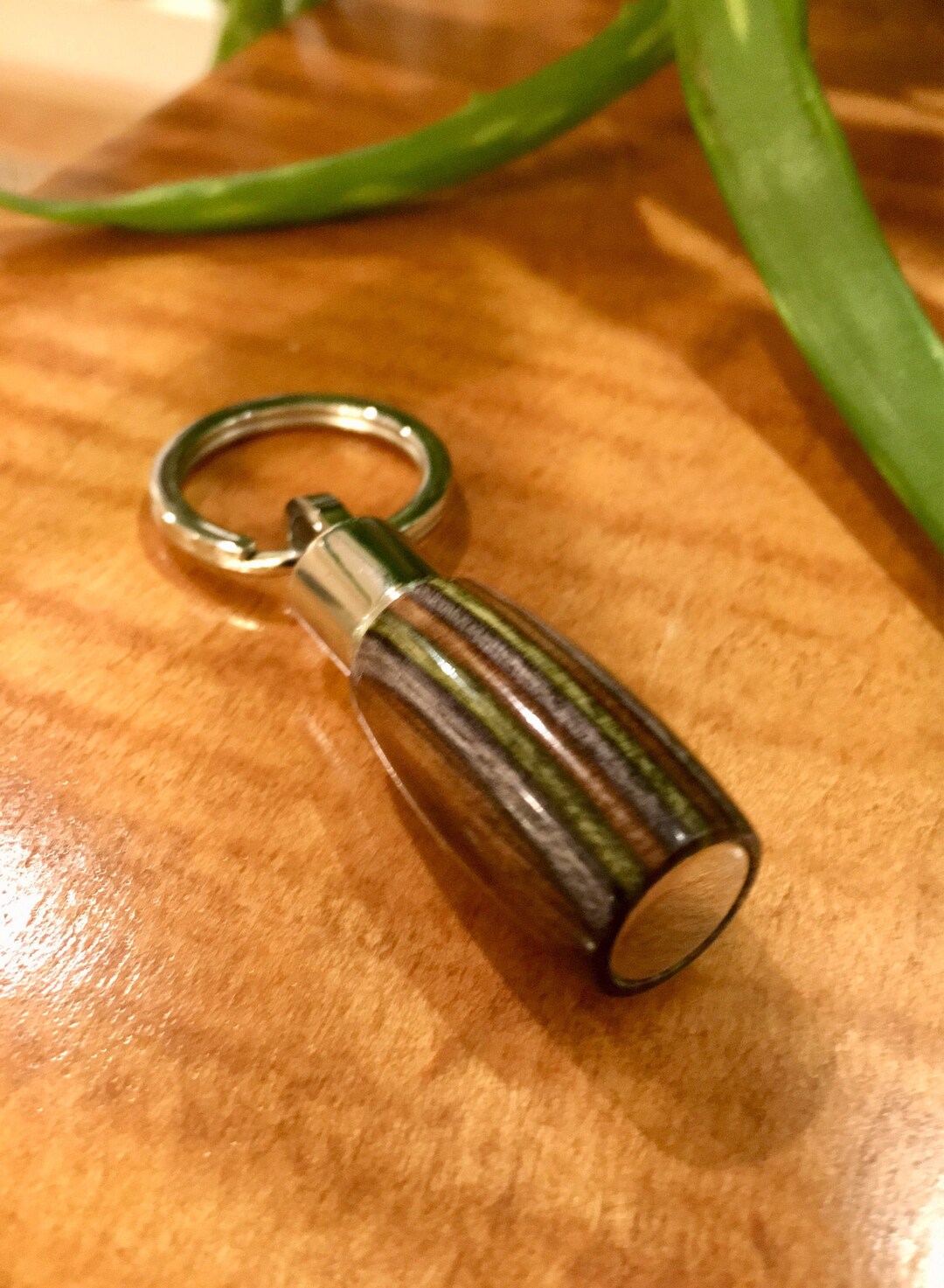 Mountain Camo & Stainless Steel Cremation Key Chain | Cremation Jewelry ...