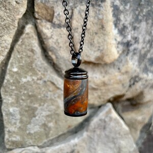 Molten Metals Alumilite & Black Stainless Steel Waterproof Urn ...