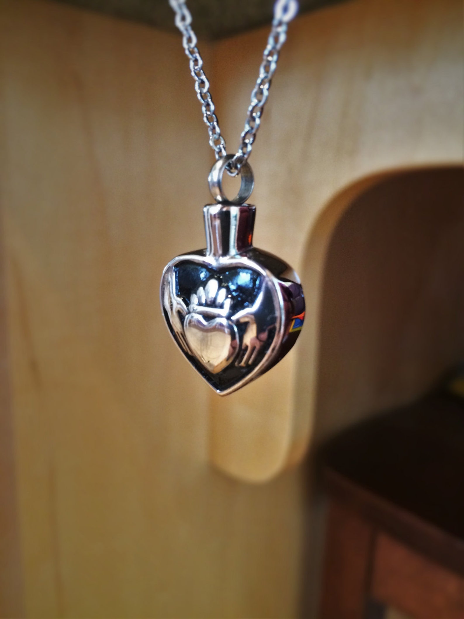 Silver and Black Irish Claddagh Heart Stainless Steel - Etsy
