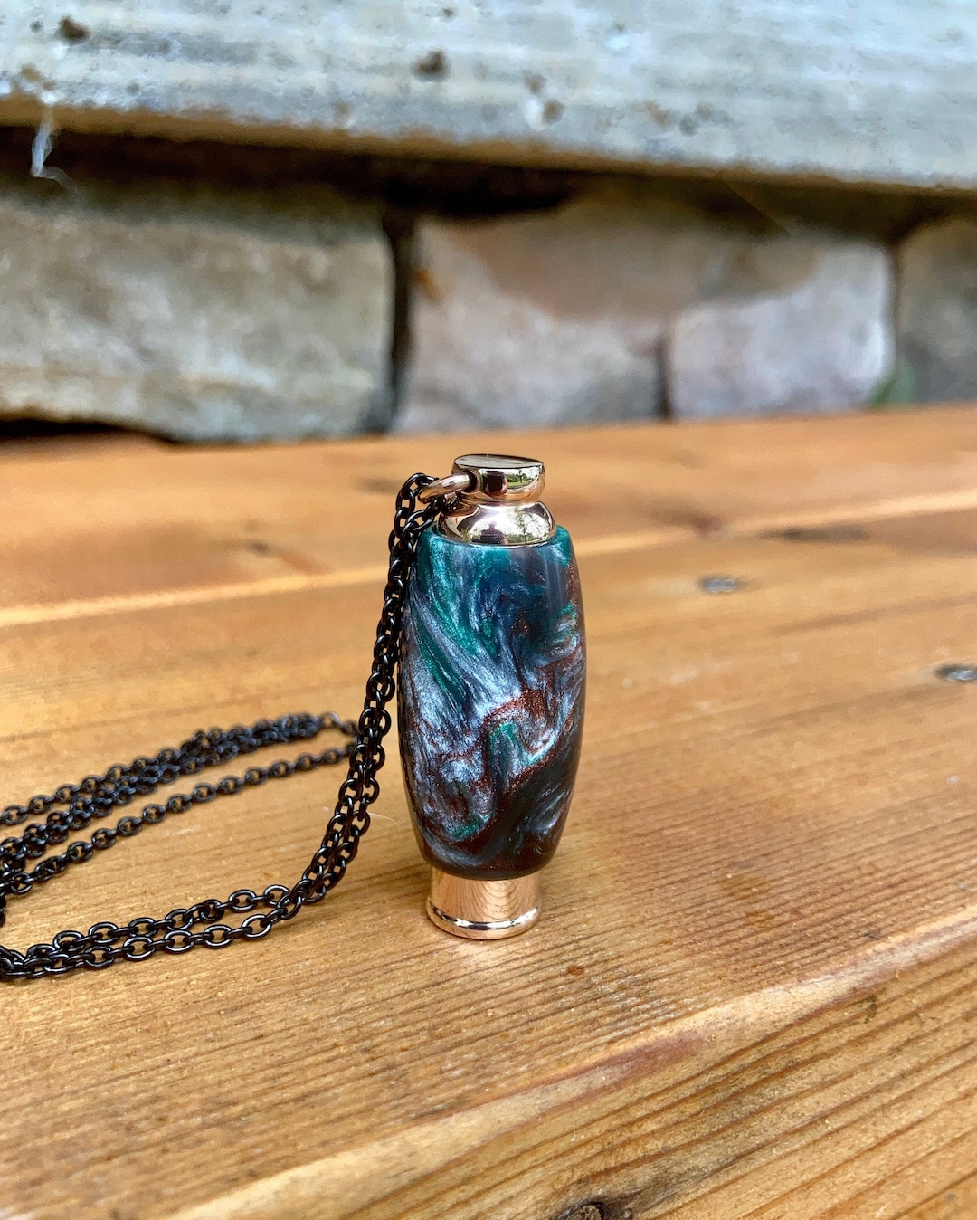Copper Mountain Alumilite Acrylic & Rose Gold Stainless Steel ...