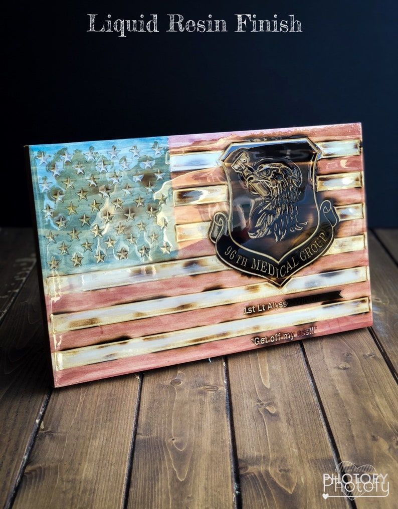 Liquid Resin Option for Custom Plaques - Etsy