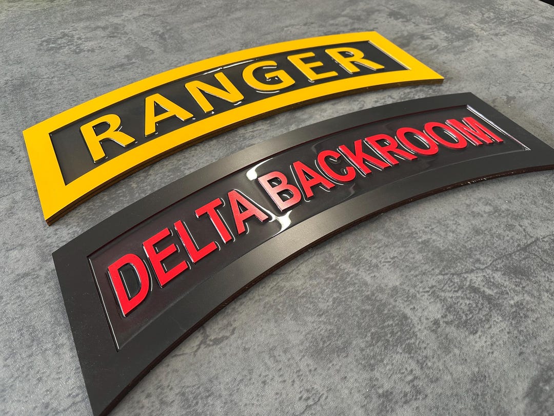 18" Airborne / Ranger / Sapper Tab / Recon / Sniper / Mountain Tab ...