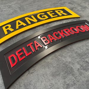 24" Airborne / Ranger / Sapper Tab / Recon / Sniper / Mountain Tab ...