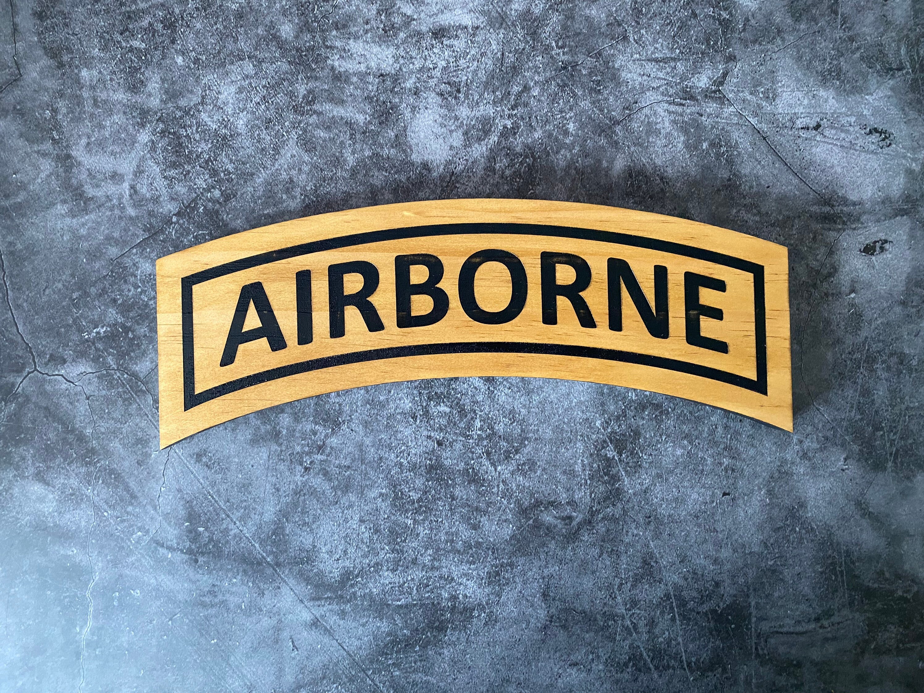 Airborne / Ranger / Sapper Tab Military Gift Plaque Sign - Etsy UK