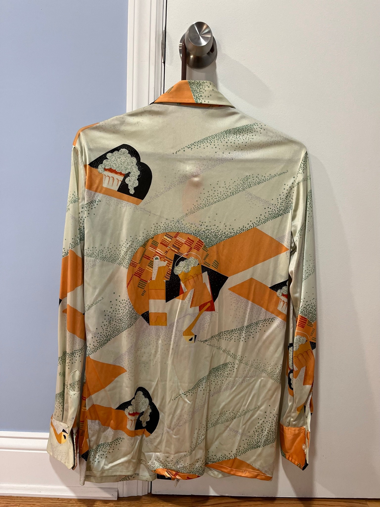 HUK-A-POO Rare Vintage 1970s Disco Shirt - Etsy