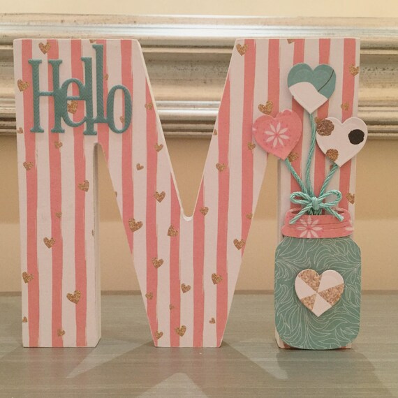 Custom Decorated Letter - Etsy