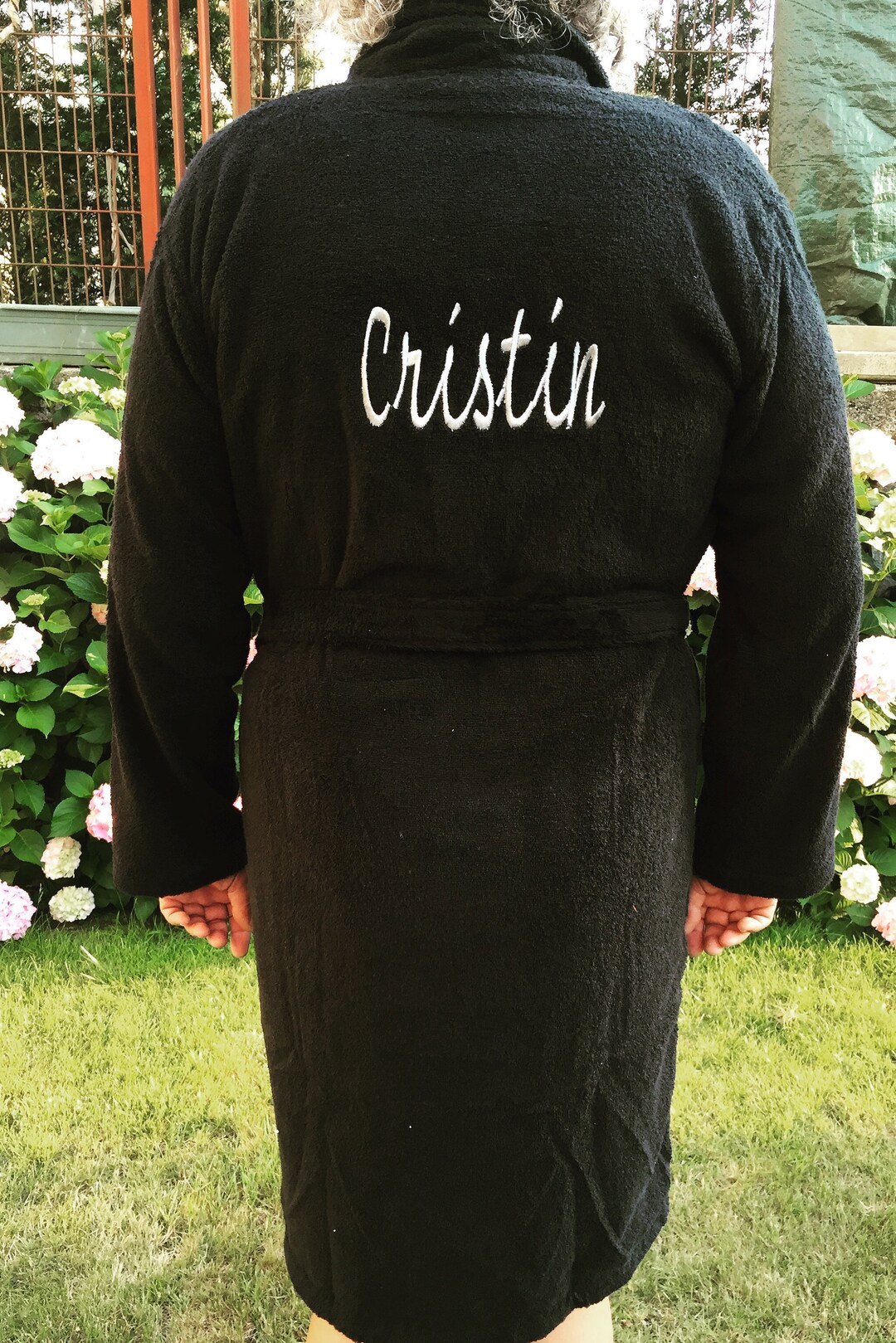 Personalized Terry Bathrobes/men's Bath Robes/customized Robes/gifts ...