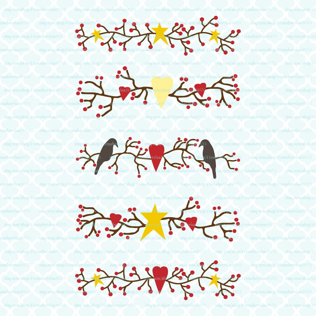 Primitive Svg Primitive Garland Svg Primitive Garland Strands Svg Dxf ...