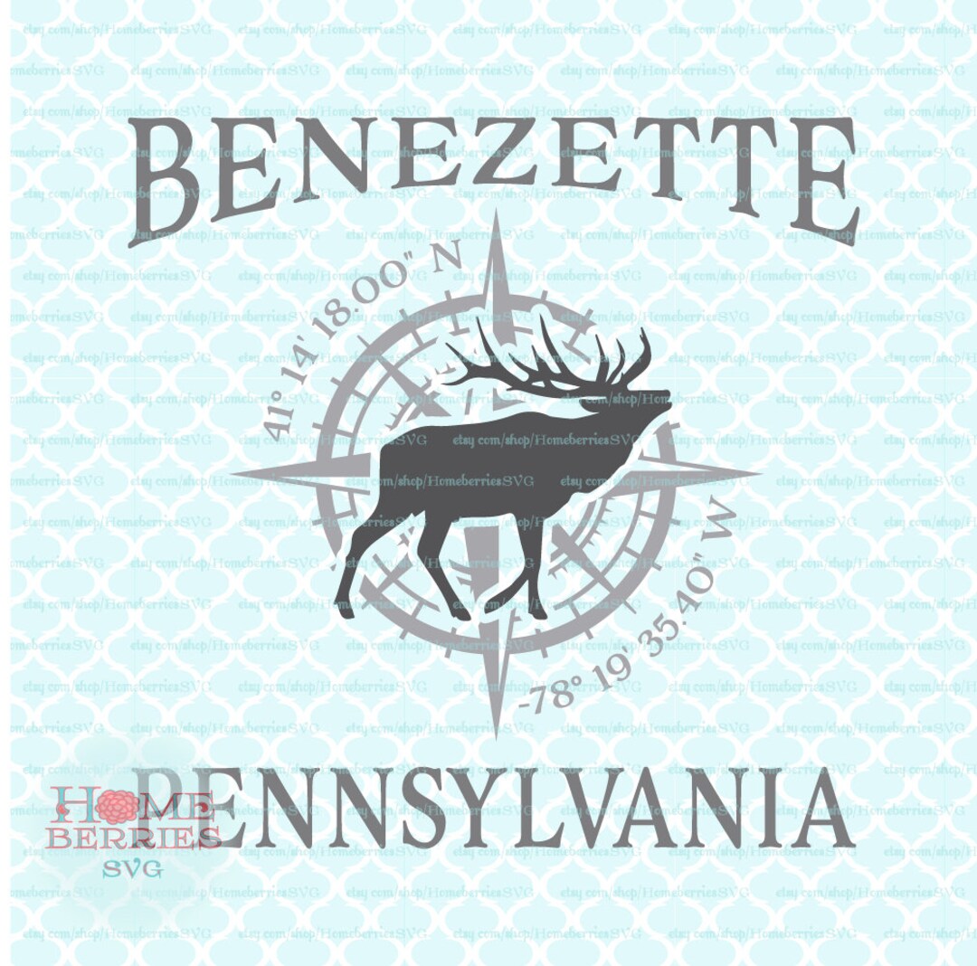 Benezette Pennsylvania Home Latitude Longitude Hometown Coordinates ...