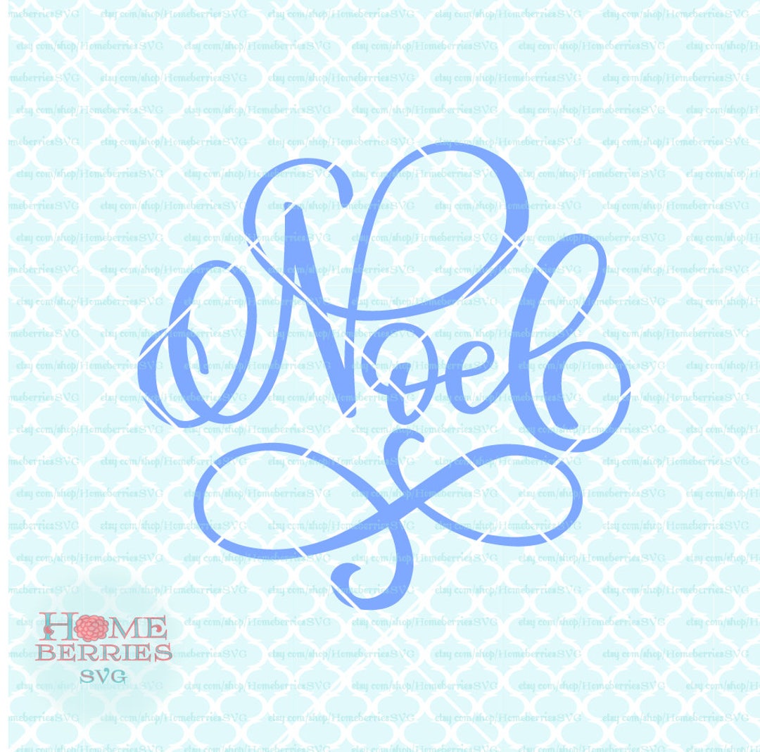 Christmas SVG Noel Svg Hand Lettered Svg the First Noel Svg Dxf Eps Ai ...