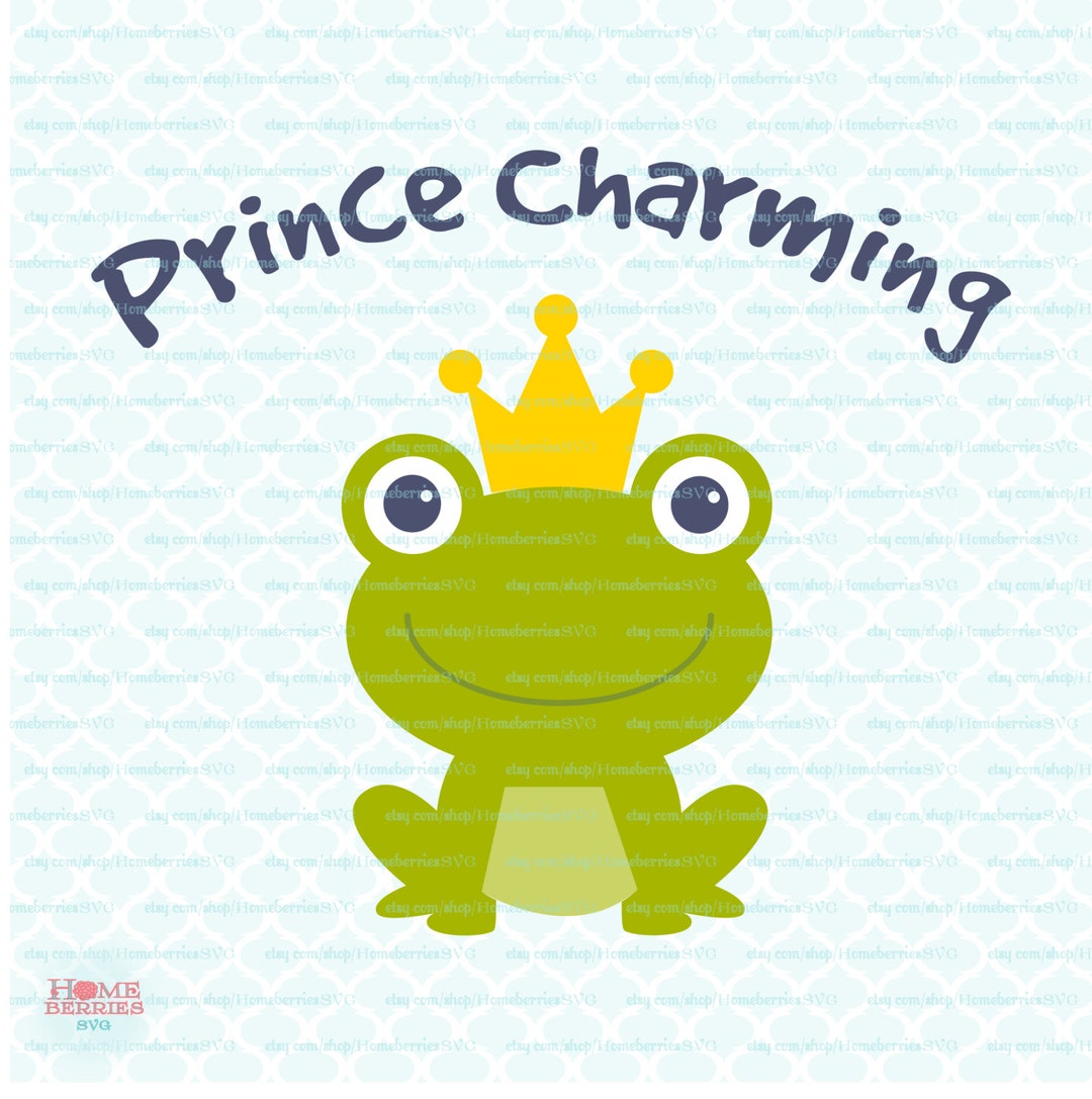 Frog Prince Svg Frog Svg Prince Charming Svg Fairytale Svg Dxf Eps Jpg ...