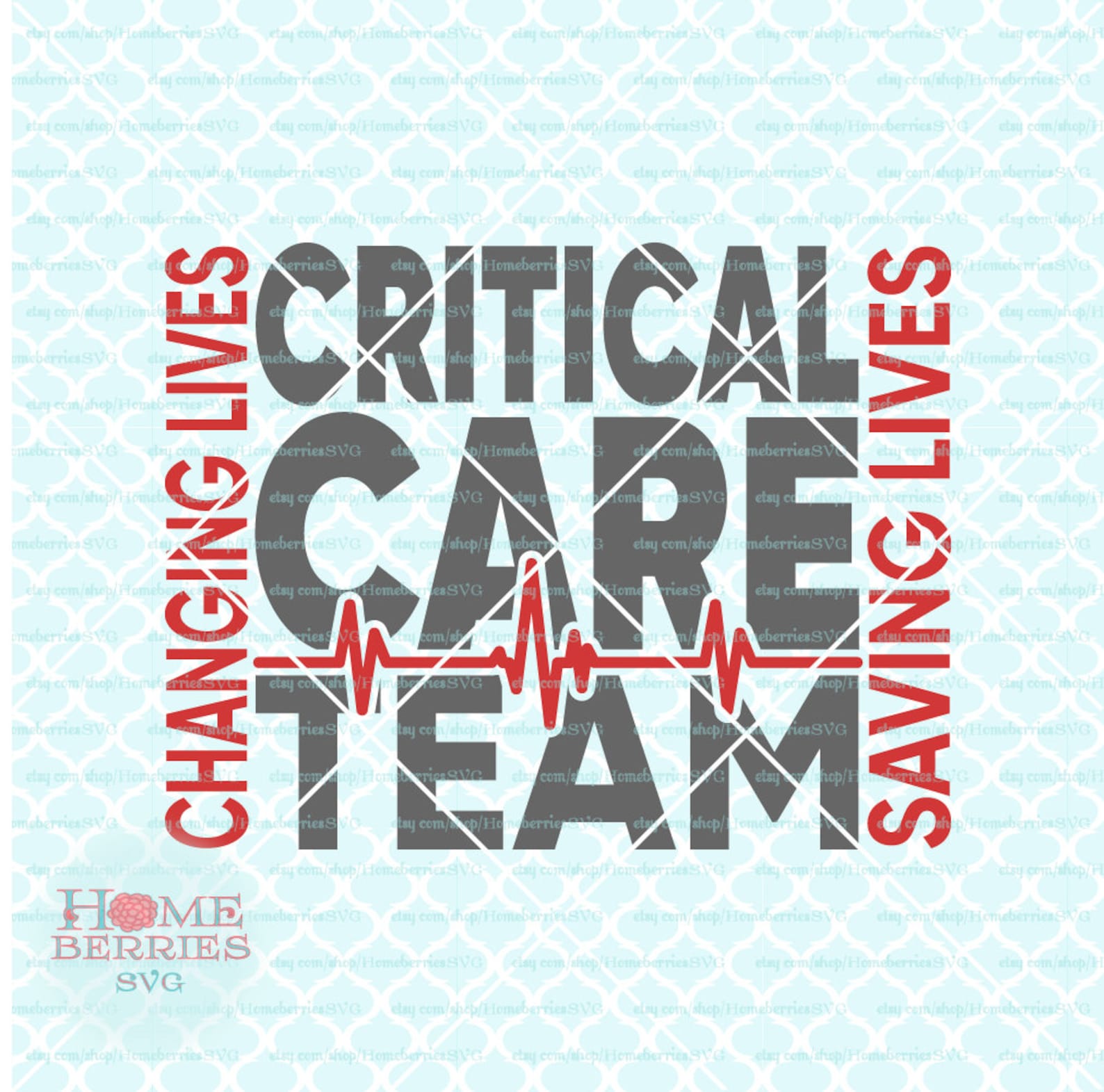 Critical Care Team Emergency Room Nurses Doctors Hospital Svg - Etsy