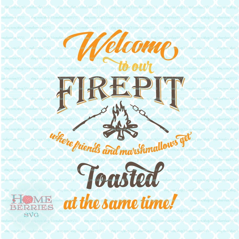 Fire Pit Svg - Etsy