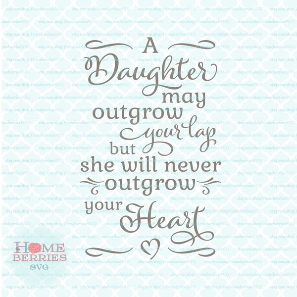 Daughter Quotes Svg - Etsy